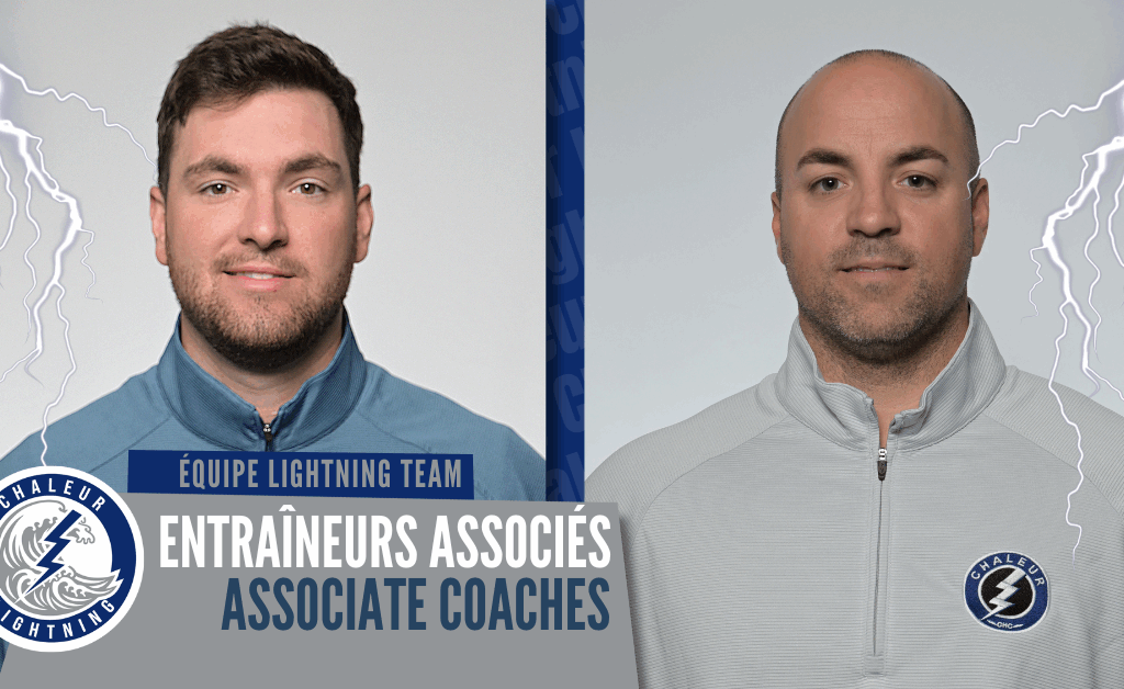 Welcome Our Assistant Coaches: Francis Rochon and Charles Couturier ...